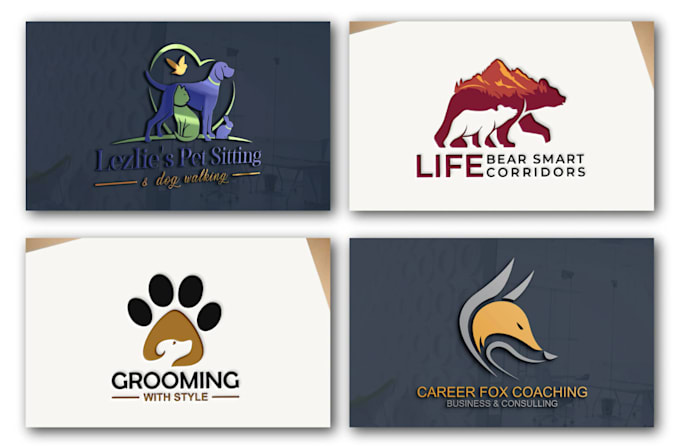 Create a unique pet logo design by Aomhbjnkr | Fiverr