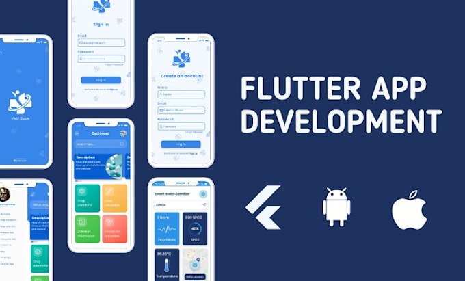Develop responsive ui or front end for android and ios apps in flutter by Mrkhan162 | Fiverr