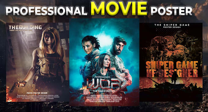 Design a professional movie poster by Argraphics212 | Fiverr