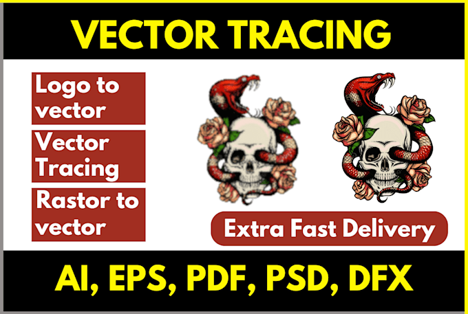 Do vector tracing, edit and modify logo, redraw by Adeel_amjad | Fiverr