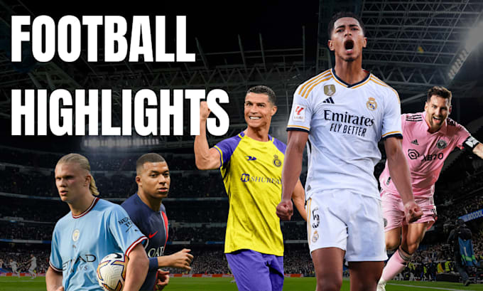 Edit youtube sport highlights in 4k by Medhigraphic | Fiverr