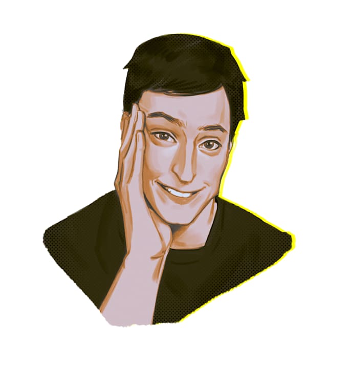 Draw a stylized realistic portrait by Niksonsh | Fiverr