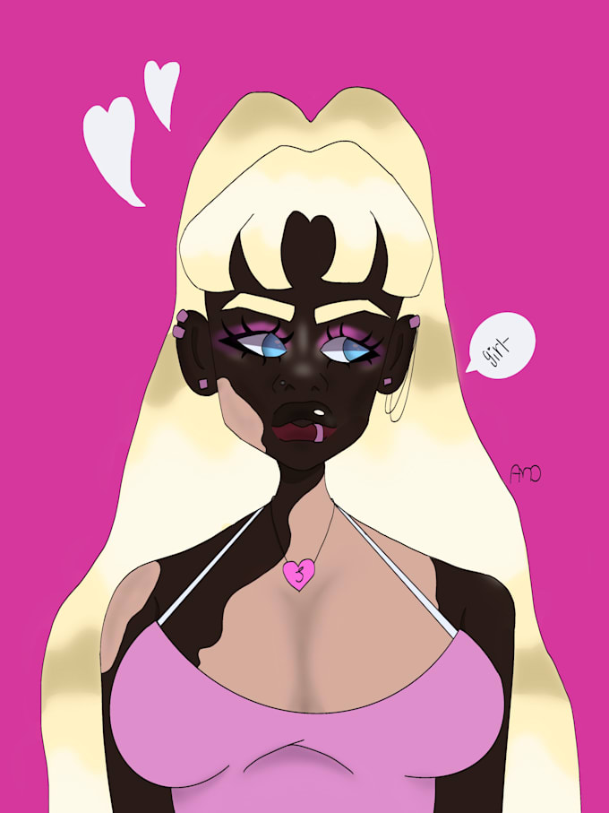 Create digital art for you by Amalikesart | Fiverr