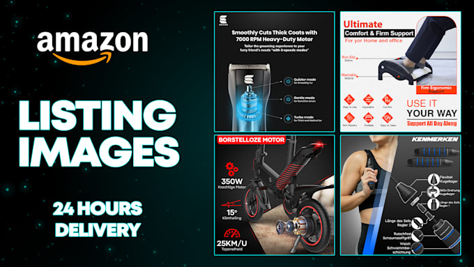 Design your amazon listing infographic and lifestyle images by Designer ...