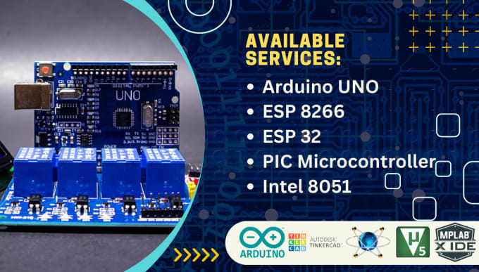 Do Arduino Esp And Pic Projects With Programming By Itztahirtech Fiverr