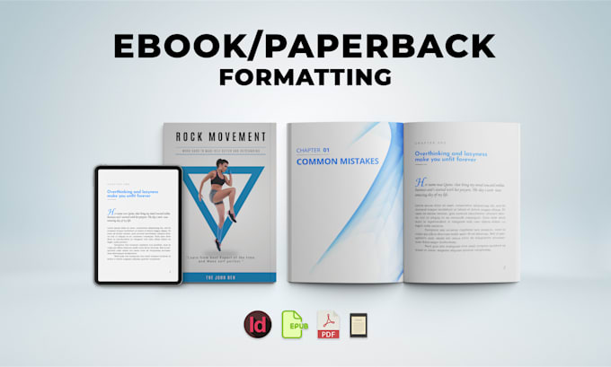 Book formatting and layout design for kdp amazon, ingramspark by Designby_fayyaz | Fiverr