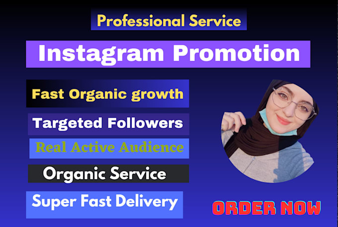 Be your professional instagram marketing growth your page by Mosman50 ...
