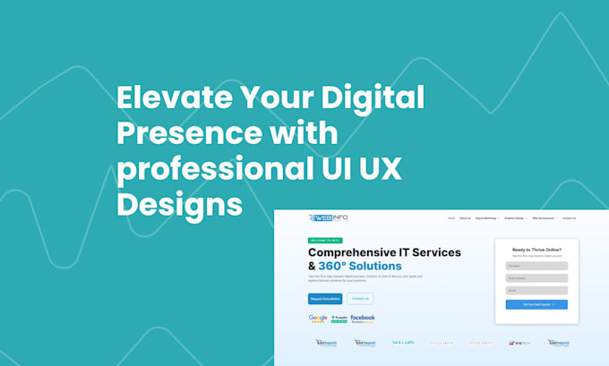 Elevate your digital presence with professional ui ux designs by Wit ...