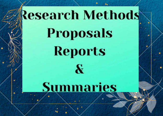 Do research methods, reports, summary and proposal writing by ...