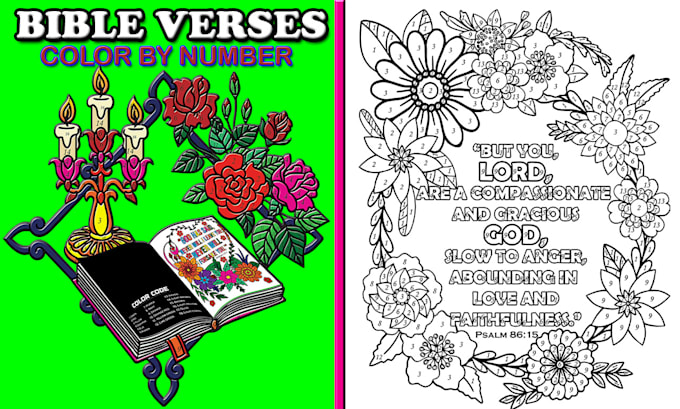 color by number bible coloring pages printable