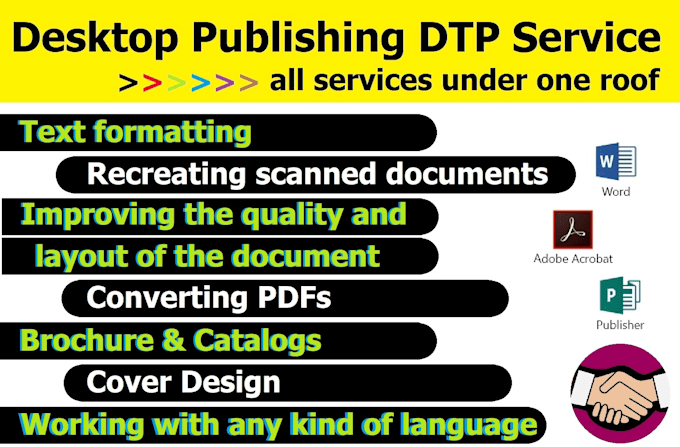 Offer professional dtp desktop publishing services by Gethmika | Fiverr