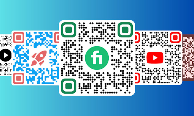 Generate Custom Qr Code With Brand Logo By Withtalha Fiverr 4795