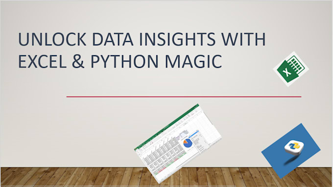 Transform data into insights with advanced python and excel by Satya196 | Fiverr