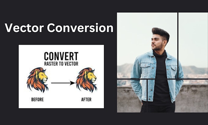 Professional vector conversion services by Glowgat | Fiverr