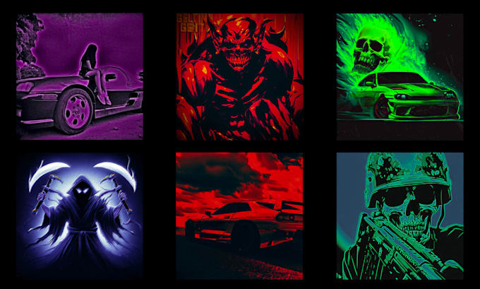 Design 3 crazy dark cover art for you in 10h by Flux_pixel | Fiverr