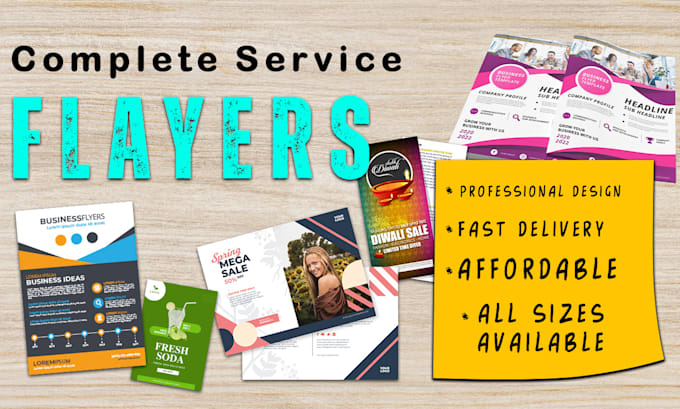 Create an attractive flayer design leaflet graphics by Nexa_business ...