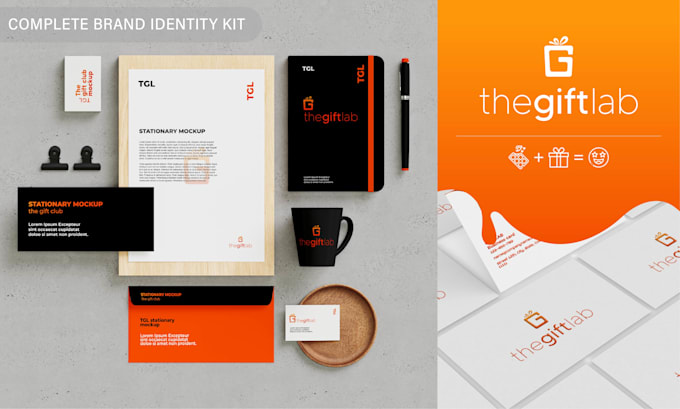 Design complete brand identity kit and minimalistic logo by Kodeeo | Fiverr