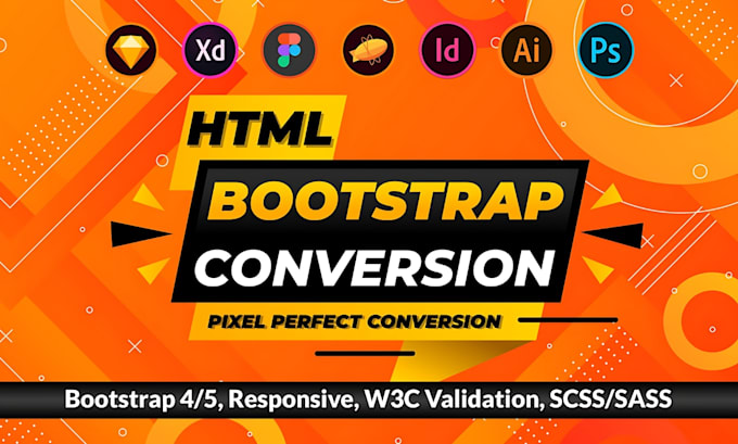 Convert Xd To Html Figma To Html Psd To Html Conversion By Waliitsolution Fiverr 