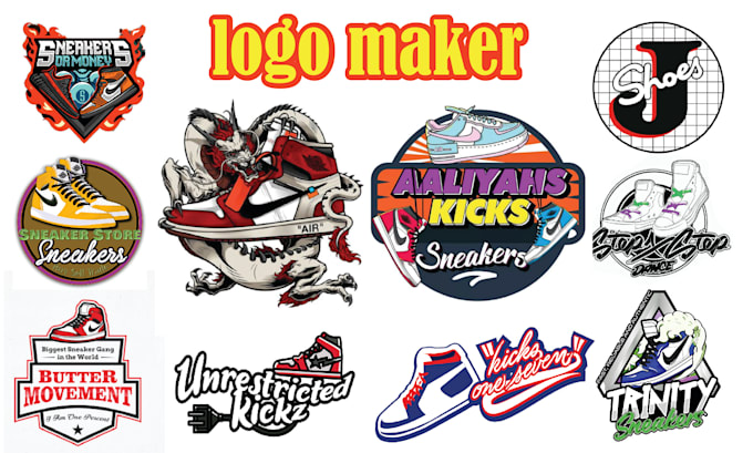 Do design customized shoes logo, sneaker , for your store by ...