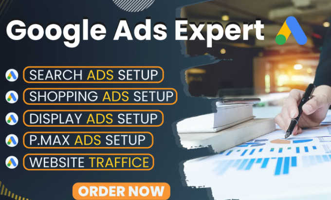 Setup, manage and optimize your google ads ppc campaign from scratch by Mishawon | Fiverr