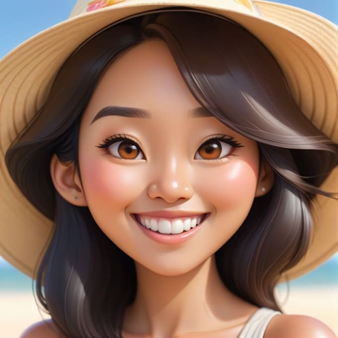 Make cartoon profile pictures based on how you look by Luckylukearts ...