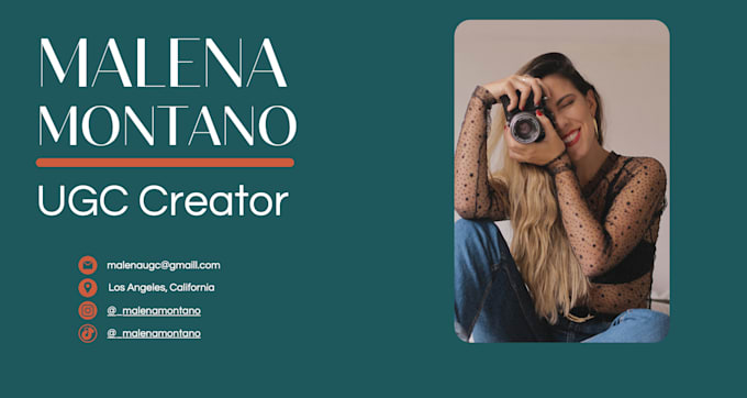 Create high conversion ugc content for tiktok and reels by Malenamontano | Fiverr