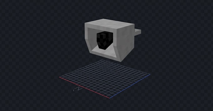 Create your custom minecraft block model by Bergertheo | Fiverr