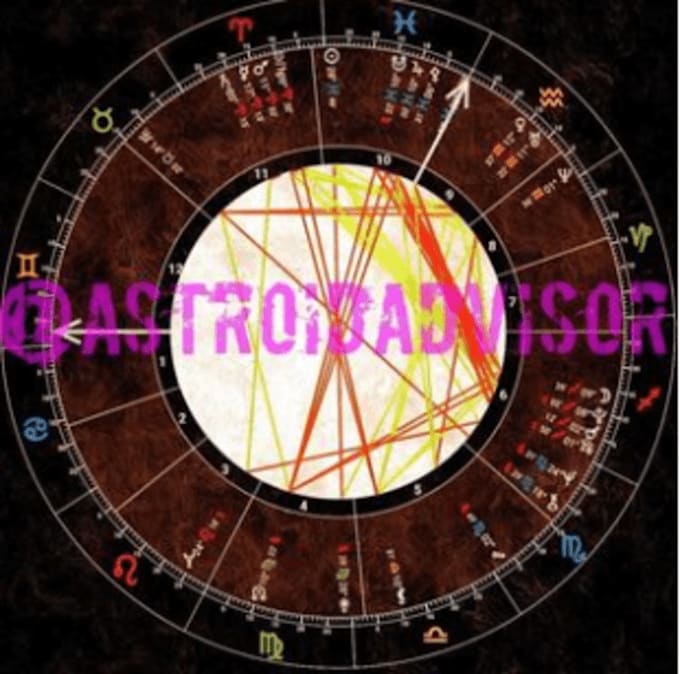 Read and interpret your astrology chart by Astroidadvisor | Fiverr