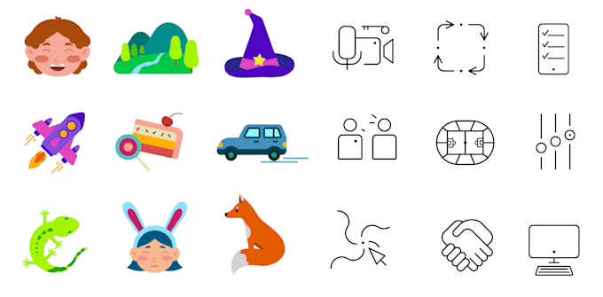 Design custom vector icon set, vector pictogram icon set by Victoria ...