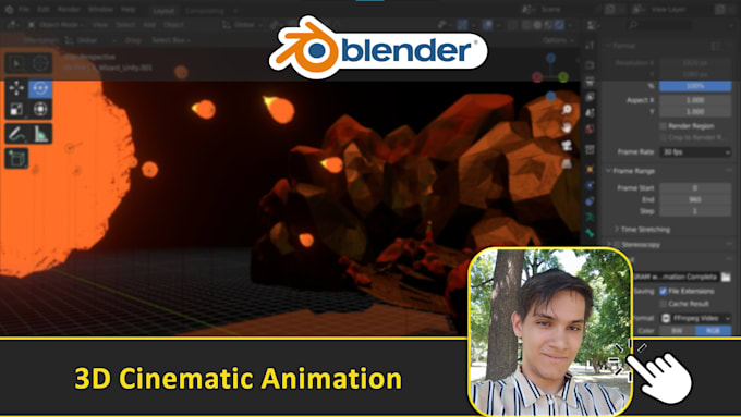 Create a professional cinematic 3d animation by Dimstov | Fiverr