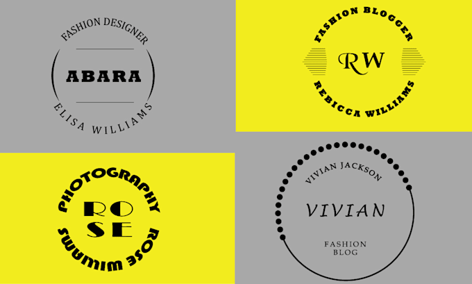 Make typographic, wordmark timeless and lettermark text logo by ...