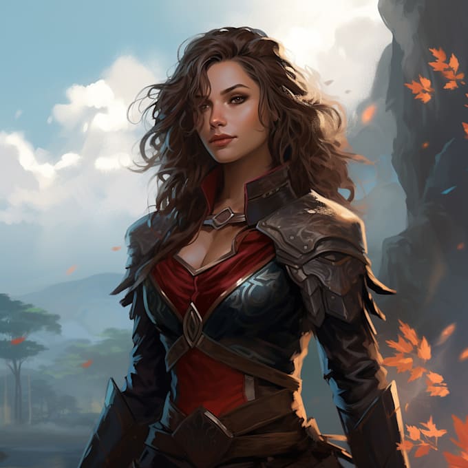 Make your dnd character art illustration by Noblesta | Fiverr