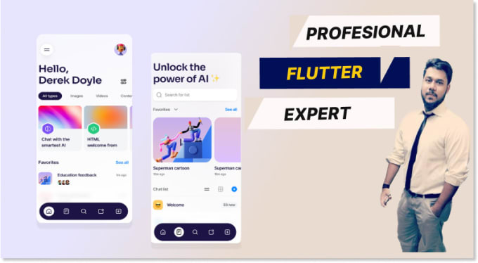 Create App Android App Ios App As Flutter App Development By Abir111h Fiverr