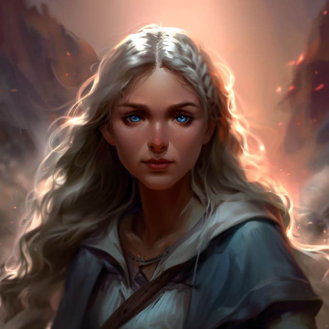 Illustrate fantasy art, characters, portrait fan art for you by ...