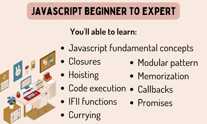 Teach fundamentals of javascript and its advanced concepts by Em_ahmi ...