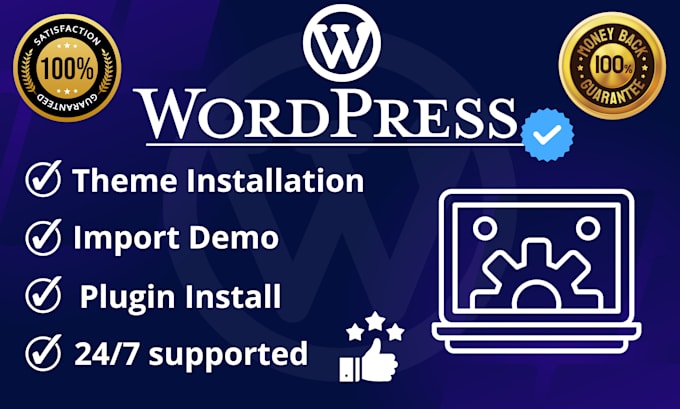 Install wordpress setup and wordpress theme customization by Mksarkar | Fiverr