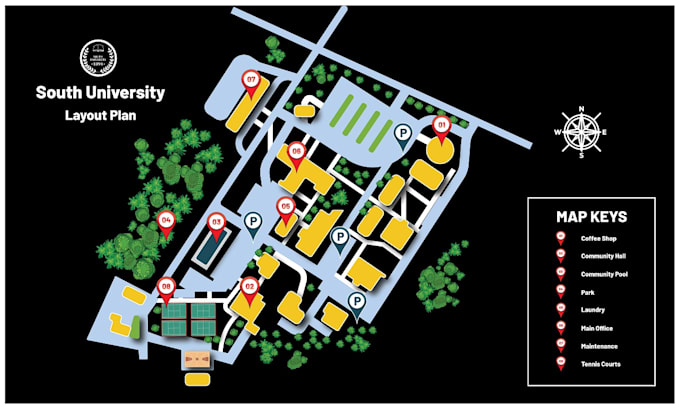 Design maps of event, festival, venue by vector illustration by ...