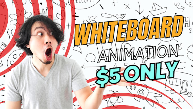 Create a custom youtube whiteboard animation or 2d explainer video by ...