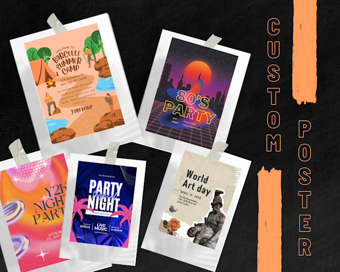 Design your service s poster by Sonjaa_f | Fiverr