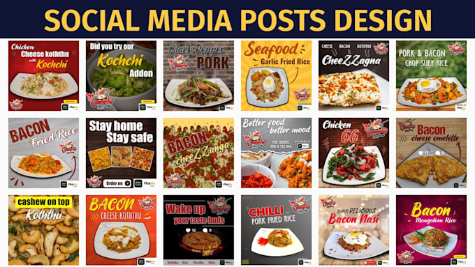 Design social media posts for you by Ashintha89 | Fiverr