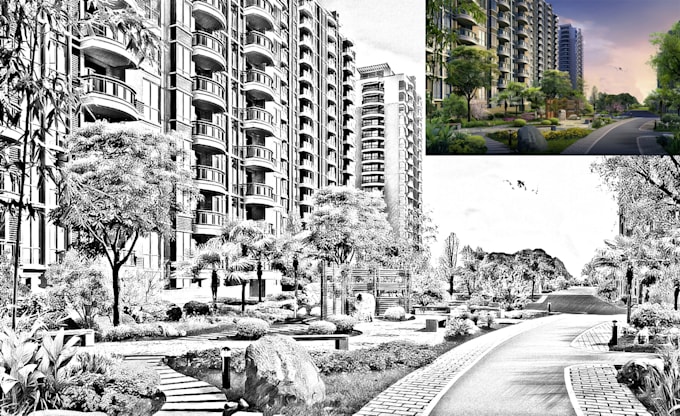 Draw highly detailed pencil sketch from a photo by Artboom_12 | Fiverr