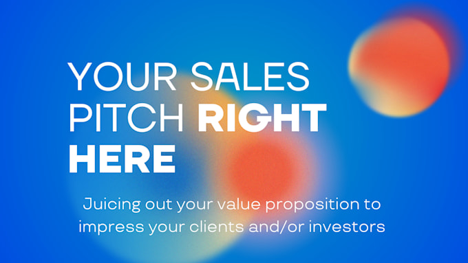 Prepare high impact presentations to impress clients by Josepayet | Fiverr