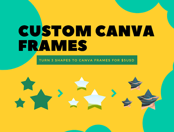 Turn any shape into canva custom frames and mockups by Sergioimb71 | Fiverr