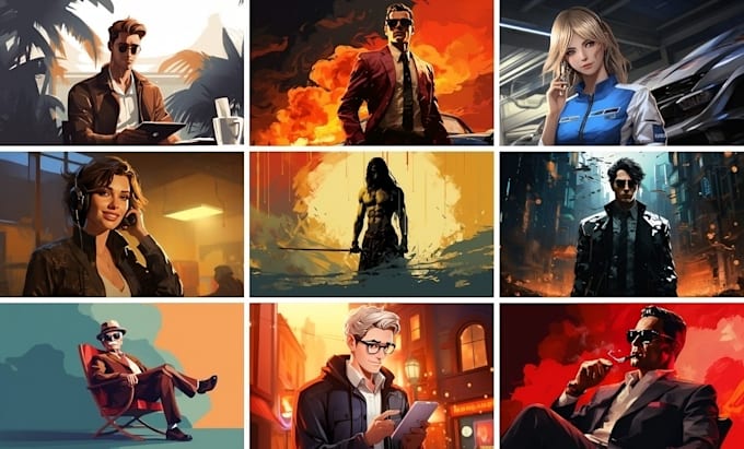 Make your custom avatar design by Highblaze | Fiverr