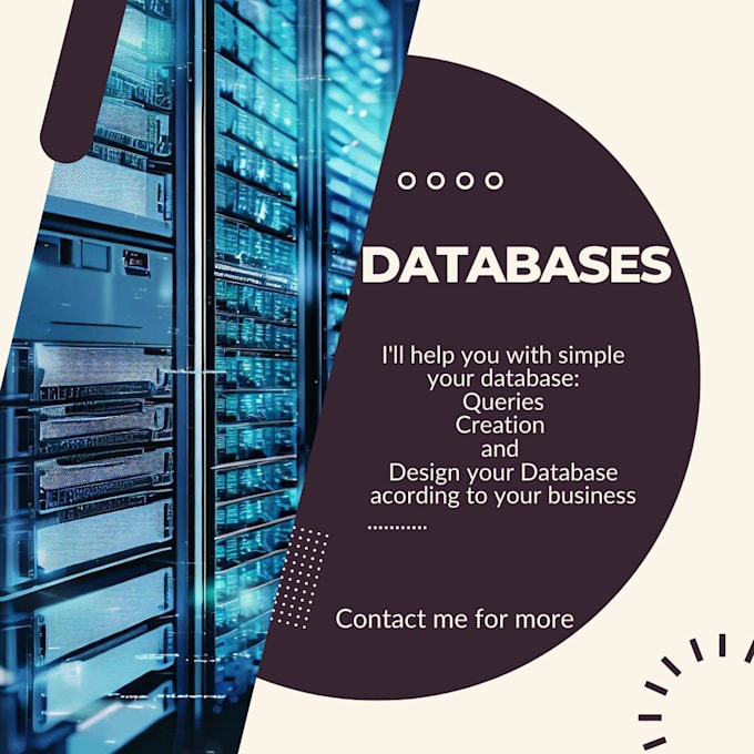 Database consultation and help with any task by Morillocarla7 | Fiverr