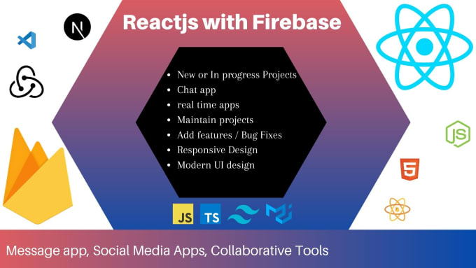 Be Building Websites In React Js With Firebase Supabase By Umairabbasdev22 Fiverr