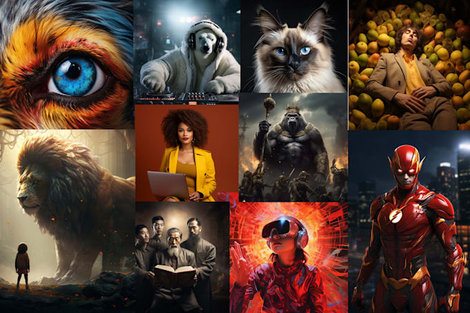 Create custom ai art using midjourney by Hamzazafarpadda | Fiverr