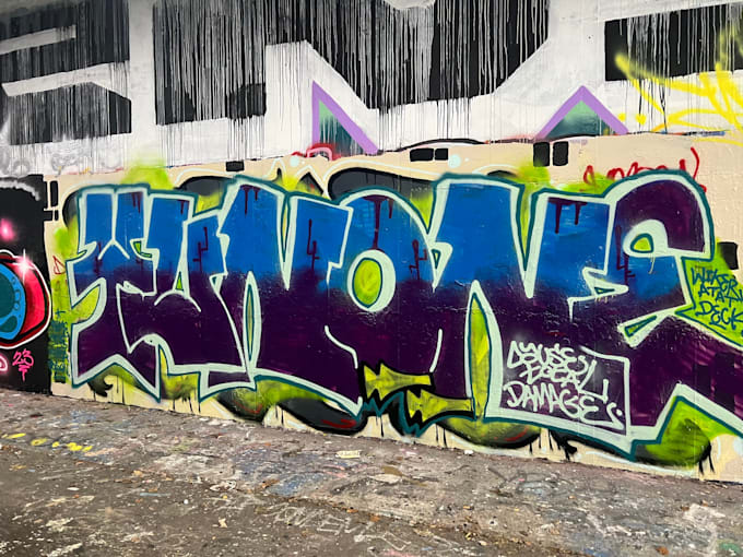 Create a graffiti piece for your brand by Graffiti_brand | Fiverr