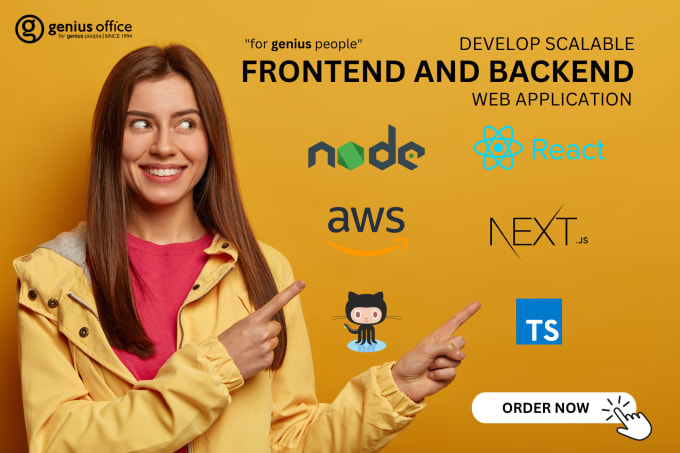 Craft Scalable React Js Frontend Web Application And Node Js Backend Solutions By Geniusoffice