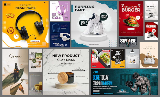 Design creative facebook ads, instagram stories, ad image social media post by Abdullah_2787 ...